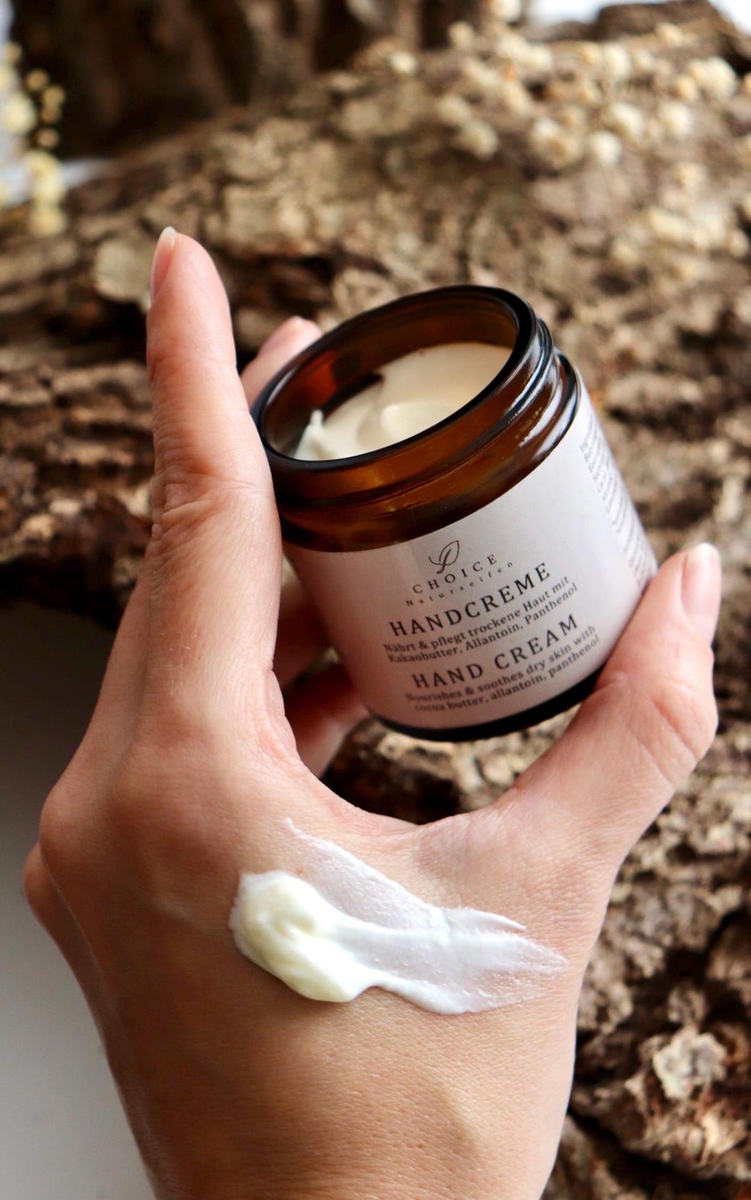 HAND CREAM - Hand Cream With Panthenol & Allantoin, Vegan Natural Care ...