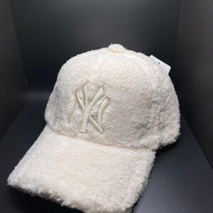 Thick Fuzzy New York NY Yankees Adjustable Hat - Etsy