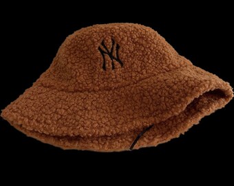 Thick Fuzzy New York NY Yankees Adjustable Hat - Etsy