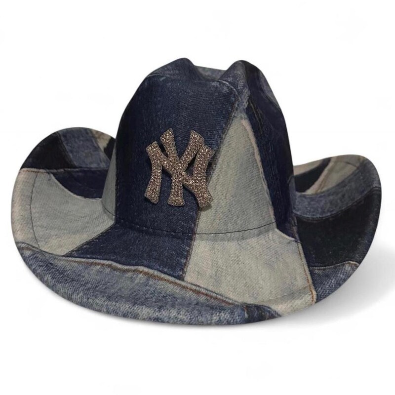 New York Yankees Cowboy Hats - Etsy