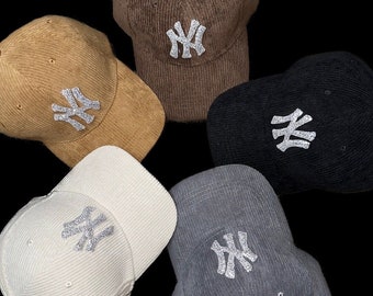 Thick Fuzzy New York NY Yankees Adjustable Hat - Etsy