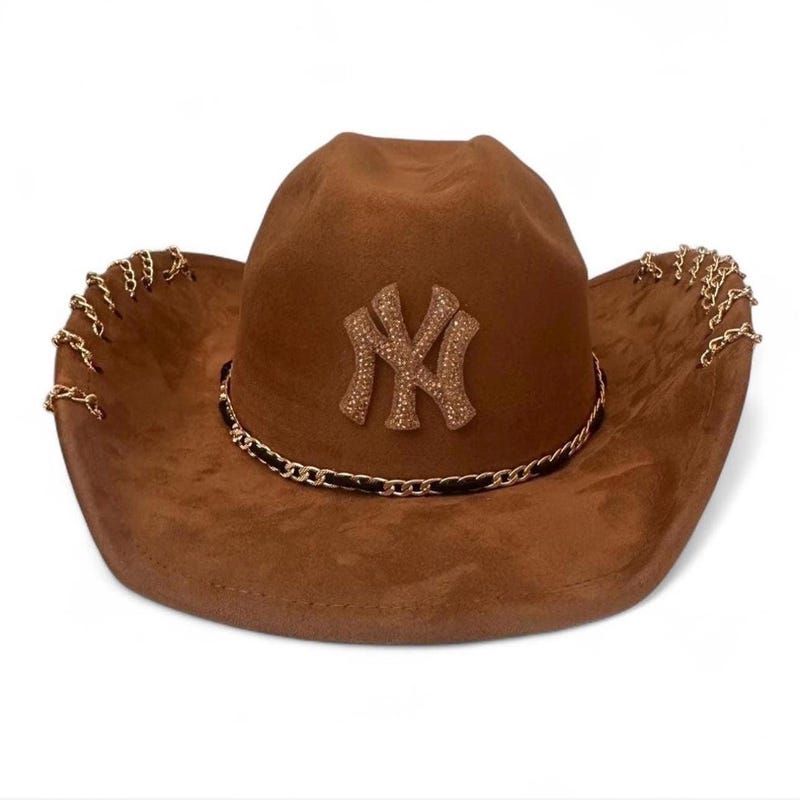 New York Yankees Cowboy Hats - Etsy
