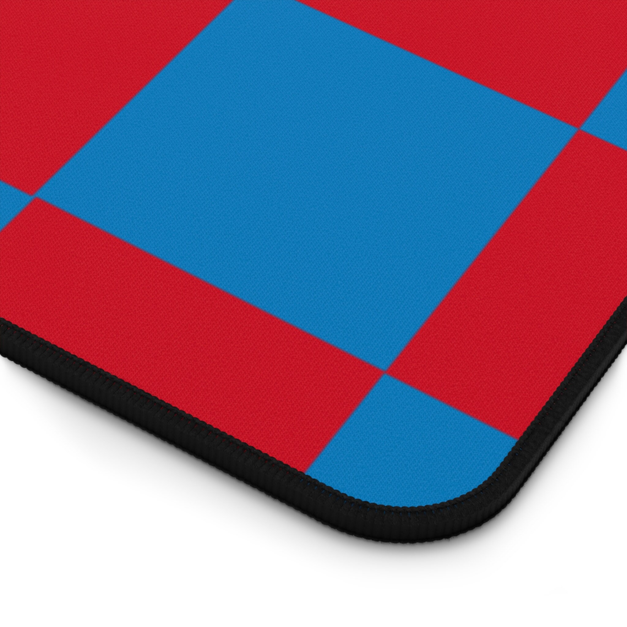 Red & Light Blue Checkerboard Desk Mat Large Mousepad Ole Miss Hotty ...