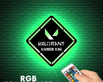 Valorant Light Sign - Etsy