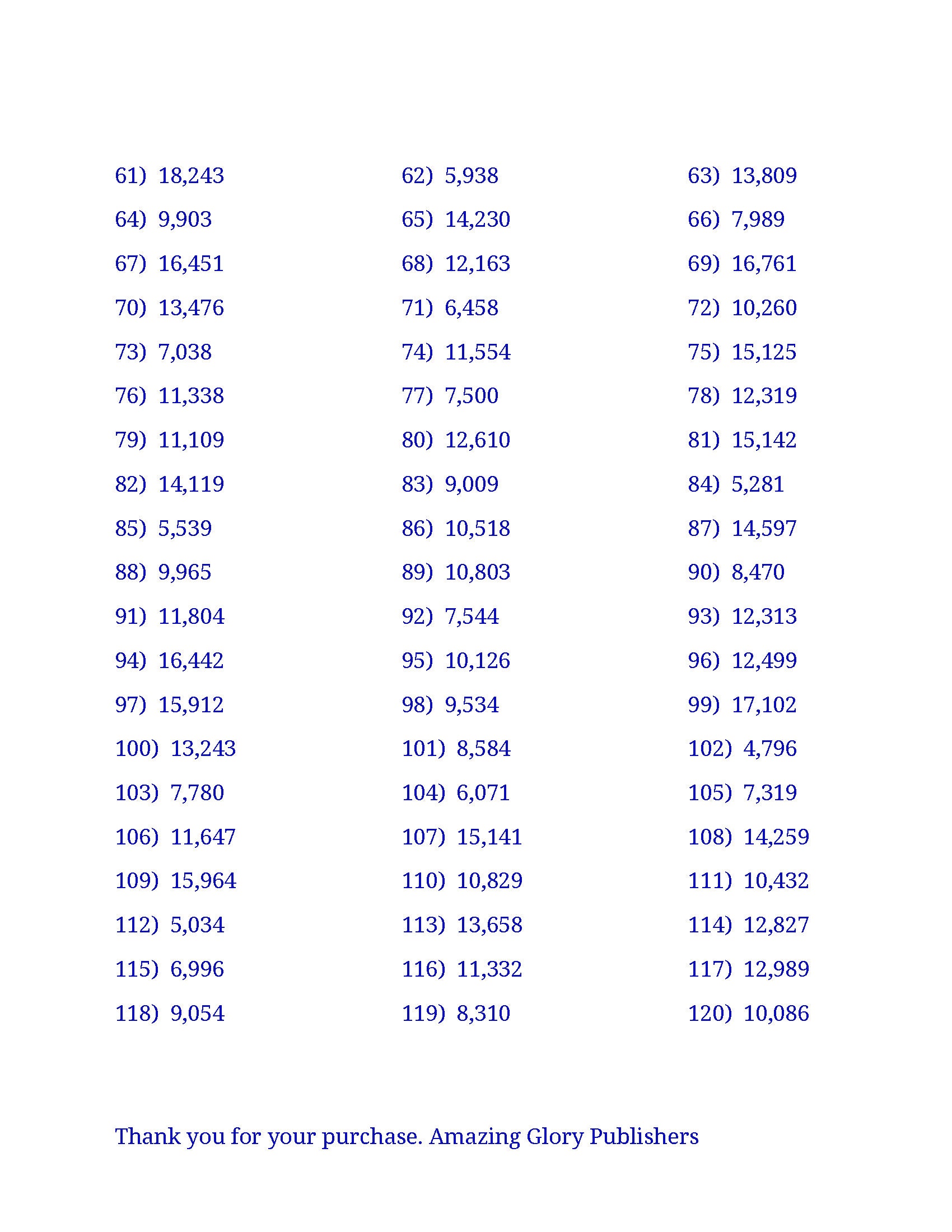 30 MATH ADDITION WORKSHEETS, 450 Math Problems, 38 Printable Pages, 8 ...