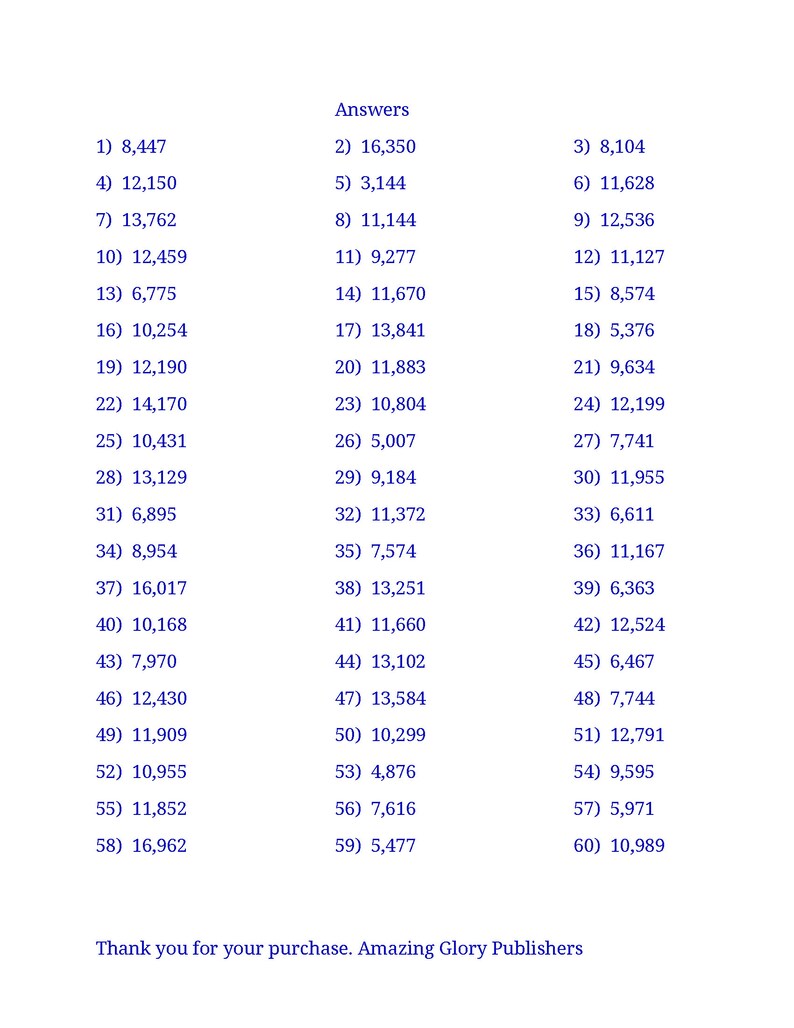 30 MATH ADDITION WORKSHEETS, 450 Math Problems, 38 Printable Pages, 8 ...