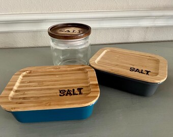 Green Salt Box - Etsy
