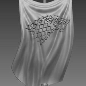 Stark Banner | STL | ASOIAF - Etsy