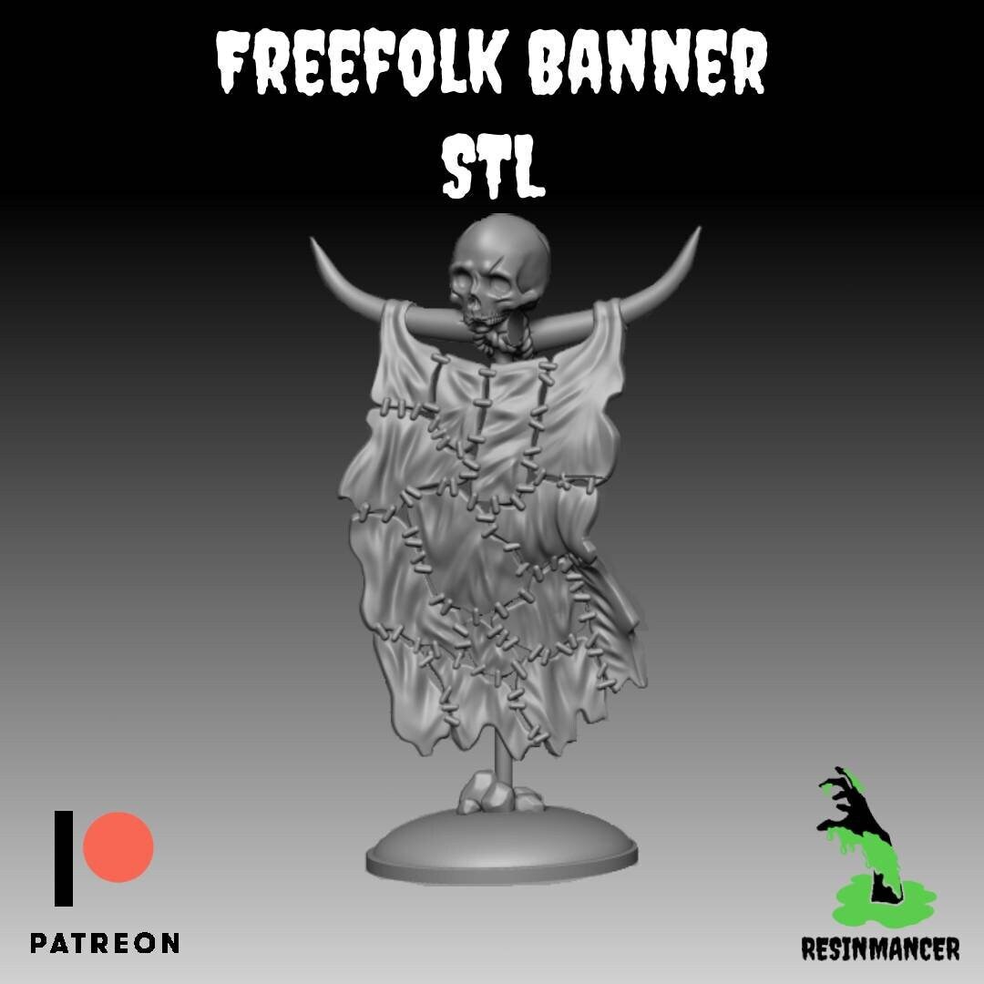 Freefolk Banner | STL | ASOIAF - Etsy