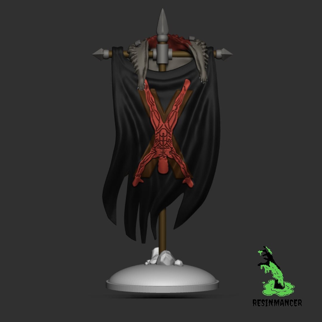 Bolton Banner | STL | ASOIAF - Etsy