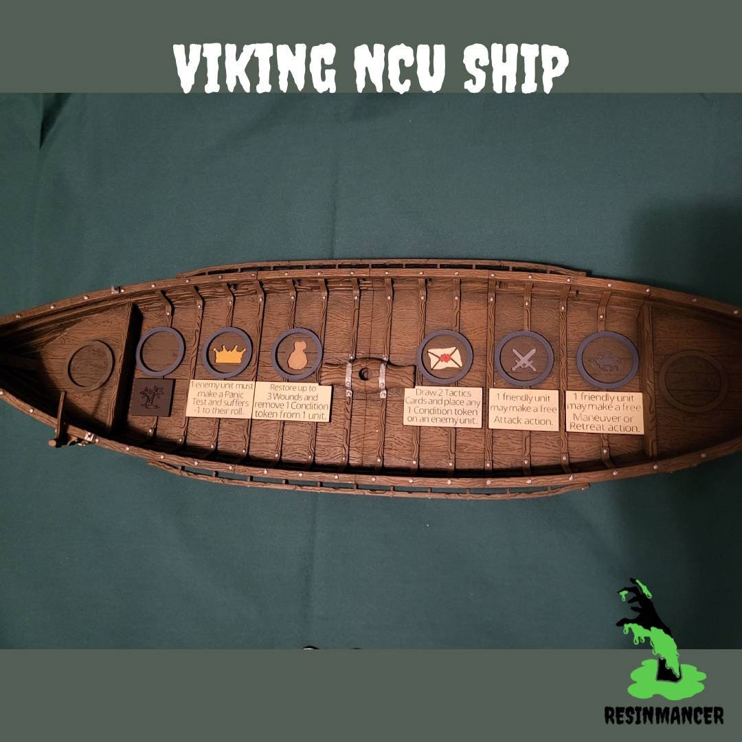 Viking Themed Tactics Board 3d Print ASOIAF - Etsy