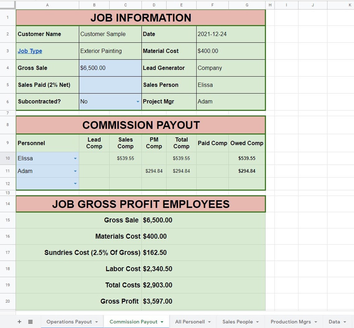 Piece Rate Calculator - Etsy