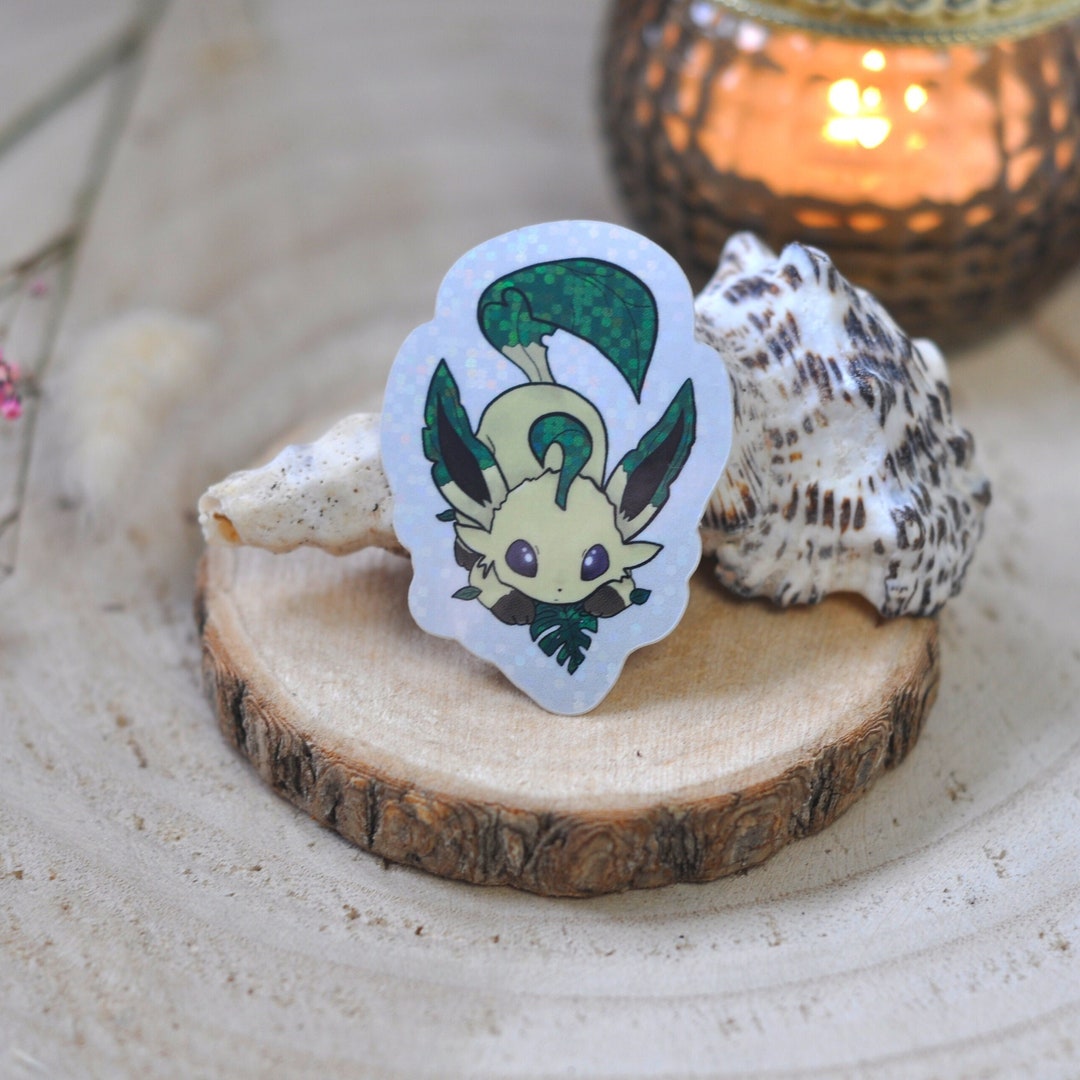 Folipurba Stickers Holo Glitter Effect Pokémon Fan Art - Etsy