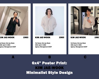 Kim Tae-ri Aesthetic 6x4 Minimalist-style Poster Print - Etsy