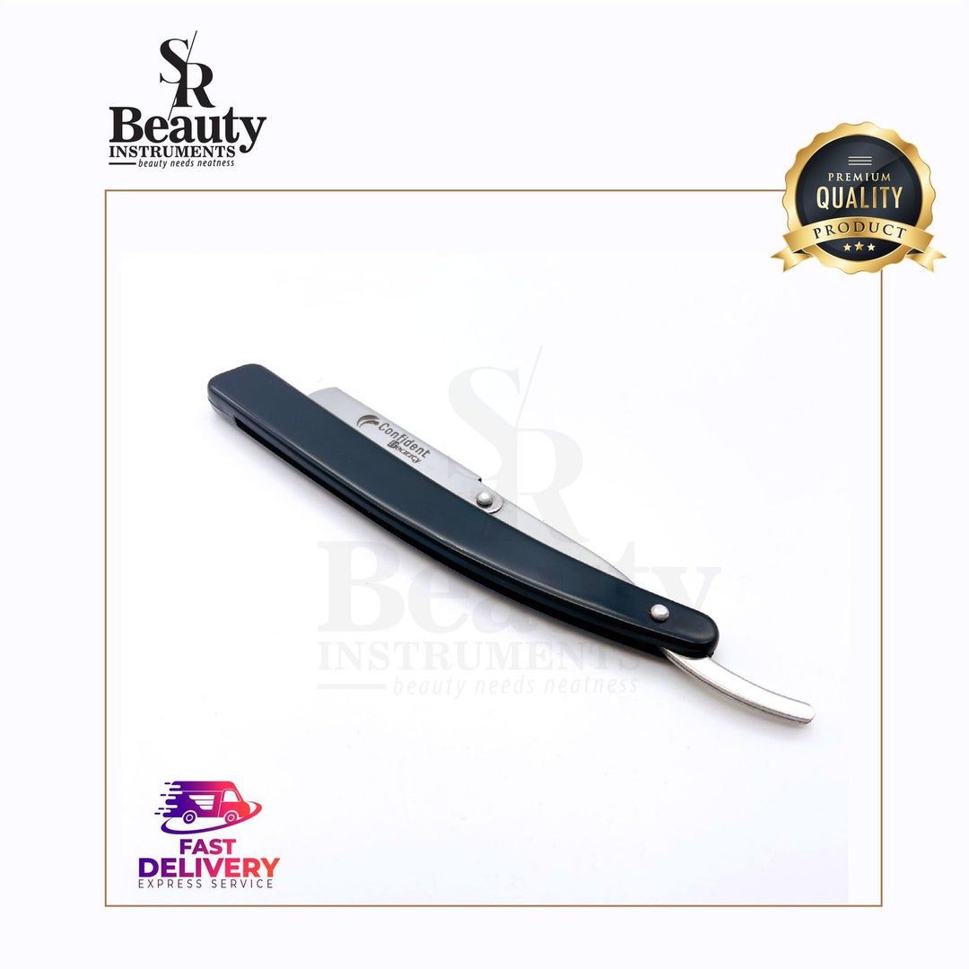 Black Razor Folding Blade, Professional-grade Steel Razors With ...