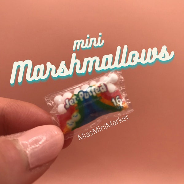 Mini Marshmallows - Etsy