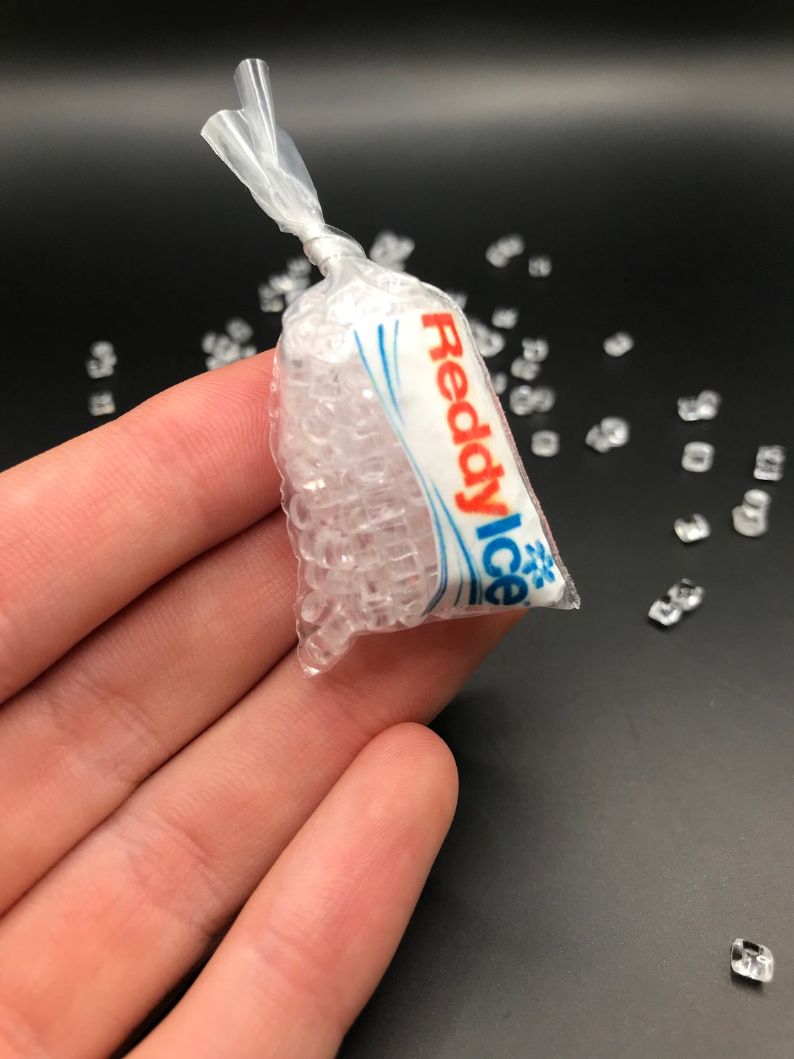 Mini Ice Bags Miniature Doll Food Ice Bags Mini Food Ice - Etsy