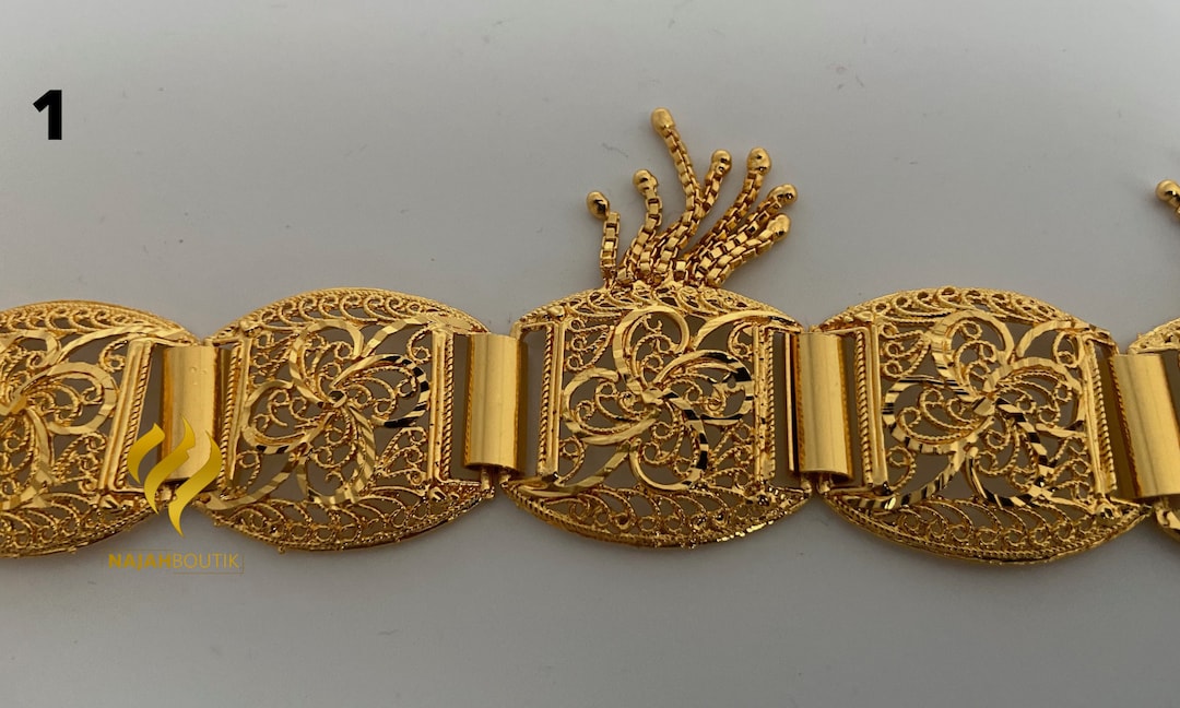 Stunning Gold Belt Bridal Belt Metal Luxury Belt Dubai African Arab ...