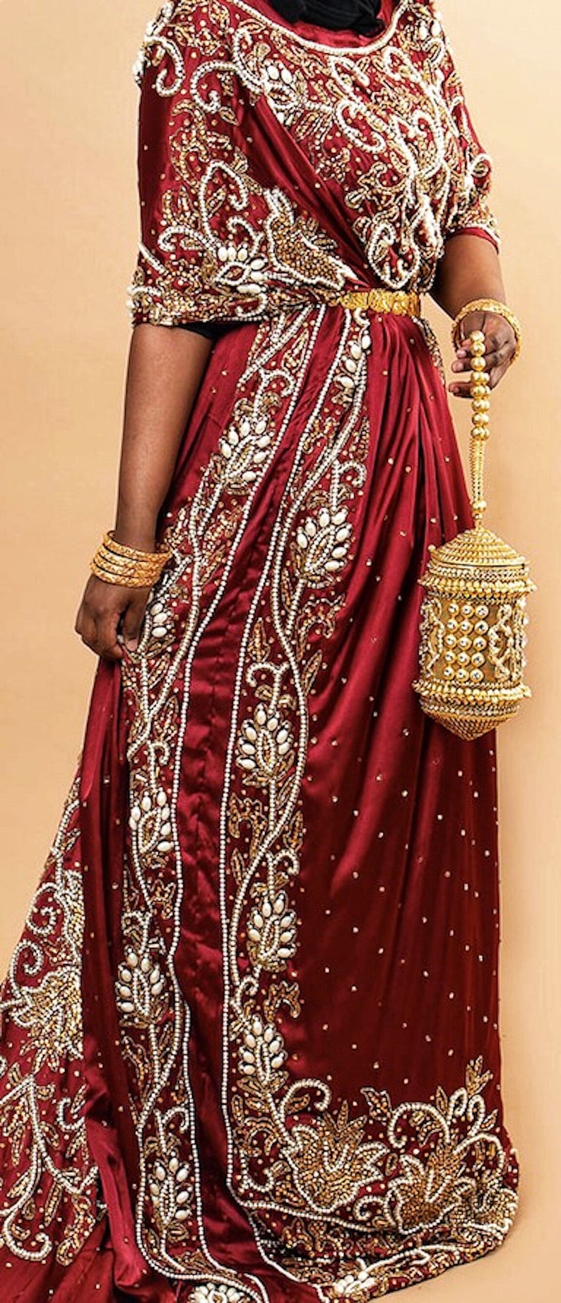 Bridal Dirac / Somali Cultural Diraac / Modest / Bride Dress - Etsy