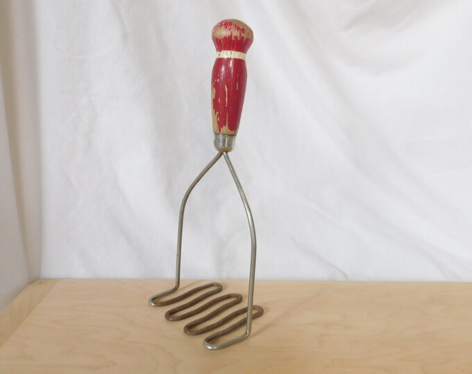 Vintage Masher, Potato Masher, 1940's, Farmhouse, Retro Kitchen ...