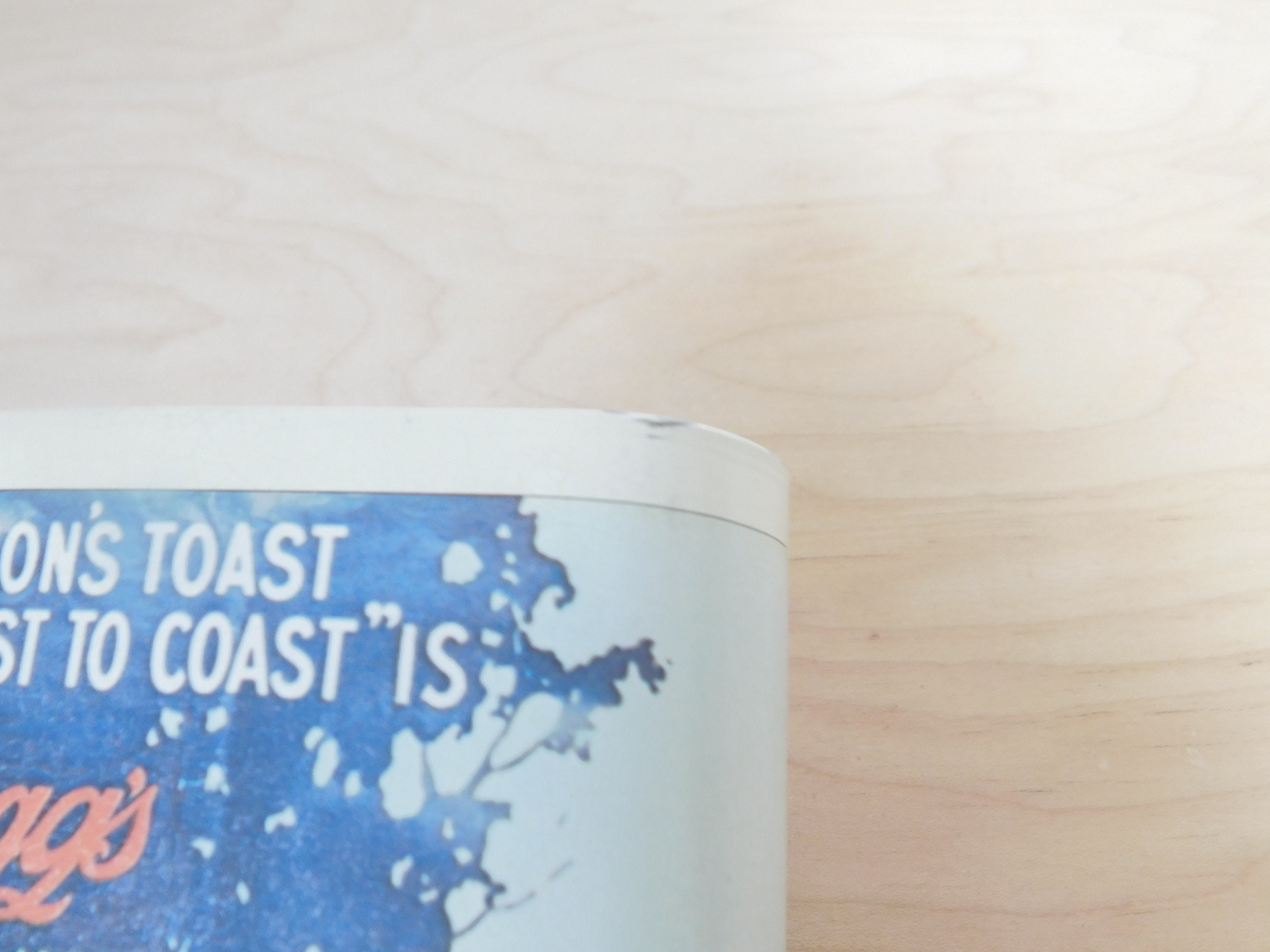 Vintage Tin, Cereal Tin, Kellogg's, Toasted Corn Flakes, 1980's, Made ...