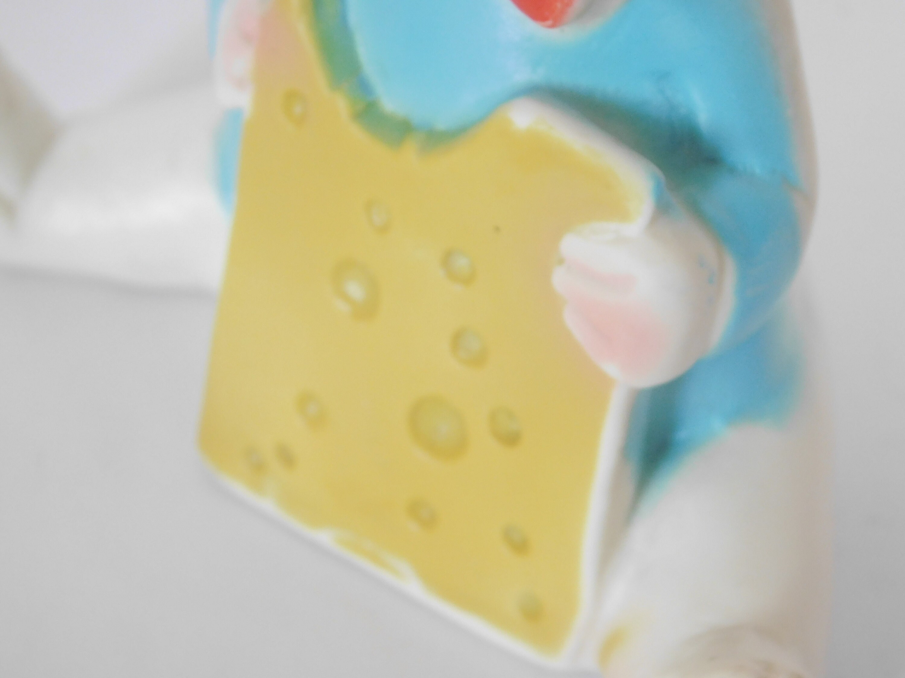 Vintage Squeak Toy Mouse With Cheese Alan Jay Clarolyte - Etsy