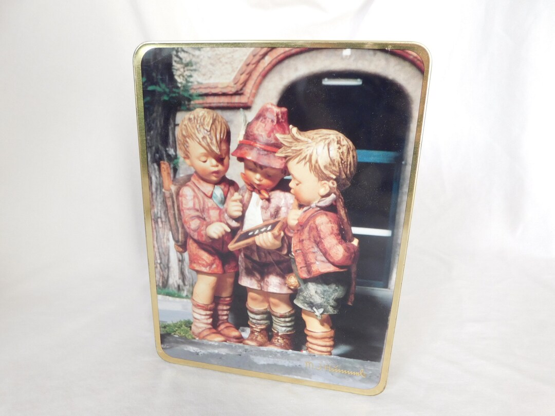 Vintage Tin, MJ Hummel, 1990's, Collectible, School Boys, Hum 170 ...