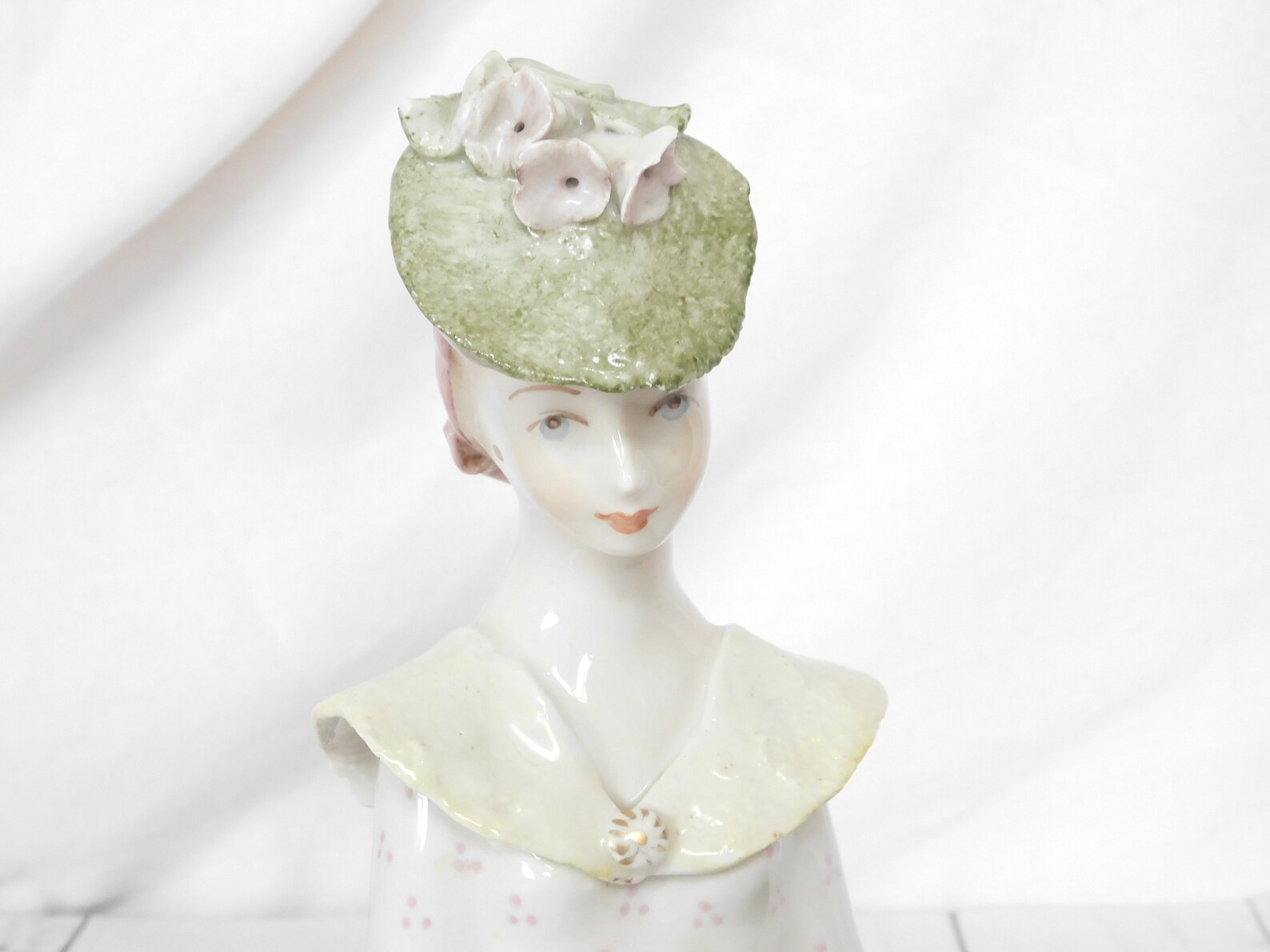 Vintage Porcelain Victorian Bust Victorian Woman Cordey - Etsy