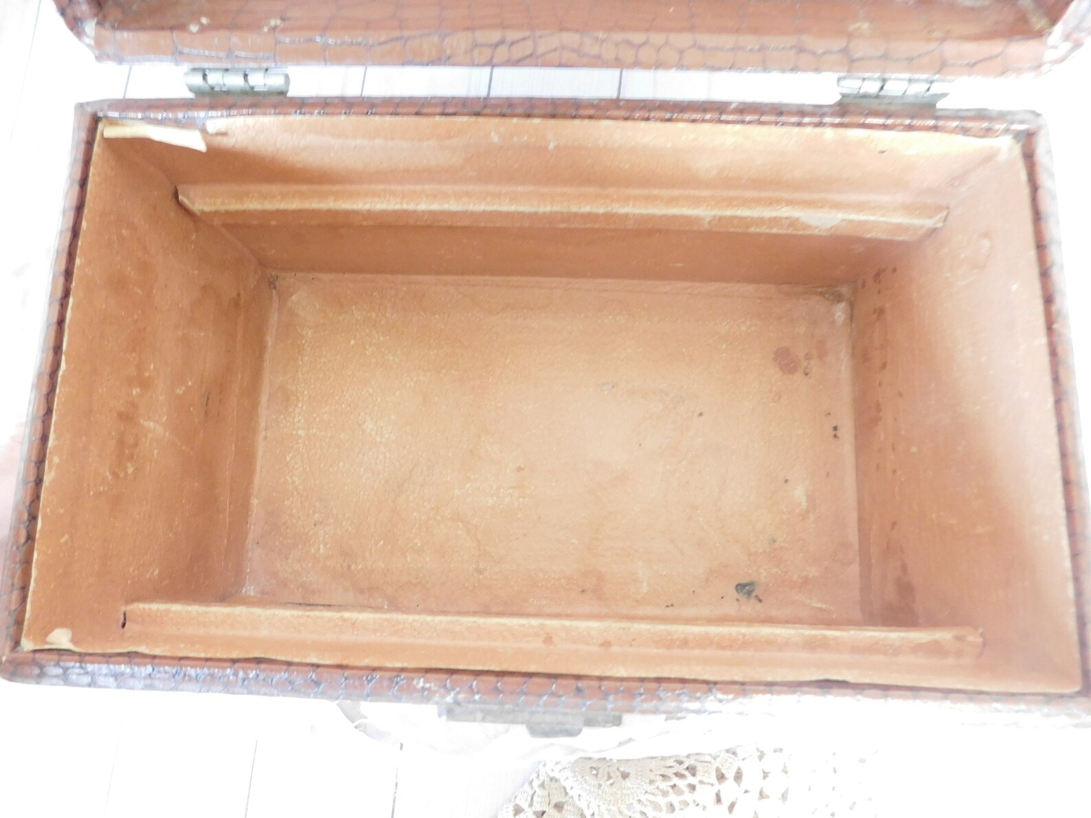 Vintage Brown Case Suitcase Carrying Case Makeup - Etsy