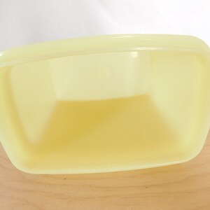 Vintage Tupperware, Container, Yellow, Storage, Rectangular, Fridge ...