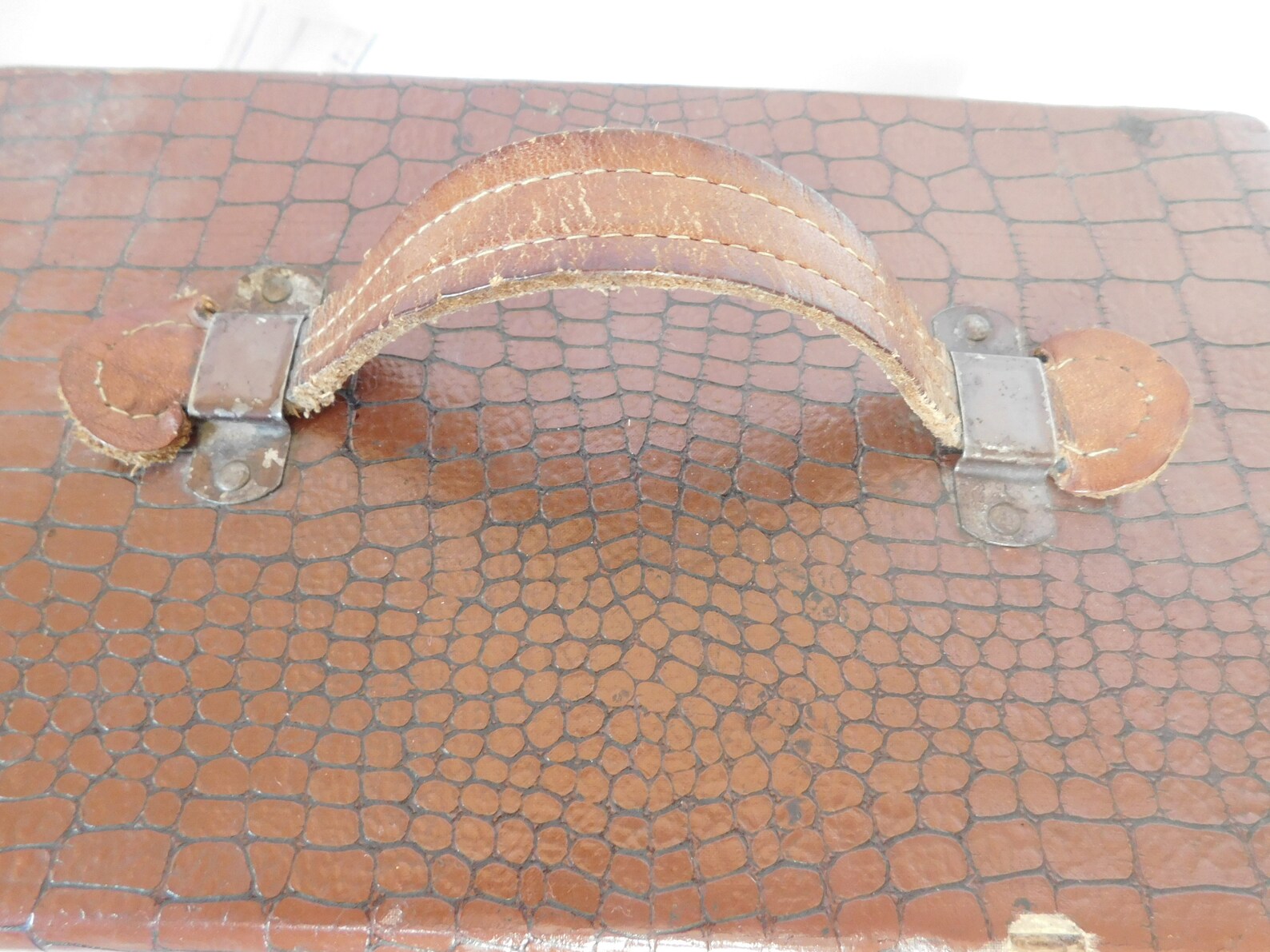 Vintage Brown Case Suitcase Carrying Case Makeup - Etsy