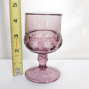 Vintage Cordials, Set of 4, Light Purple, Kings Crown, Thumbprint ...