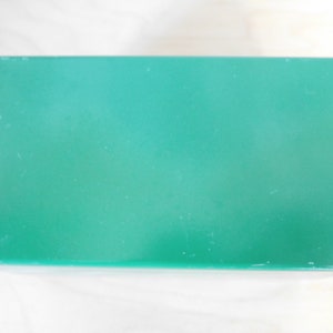 Vintage Recipe Box Andes Mints Green Recipe Tin Index - Etsy