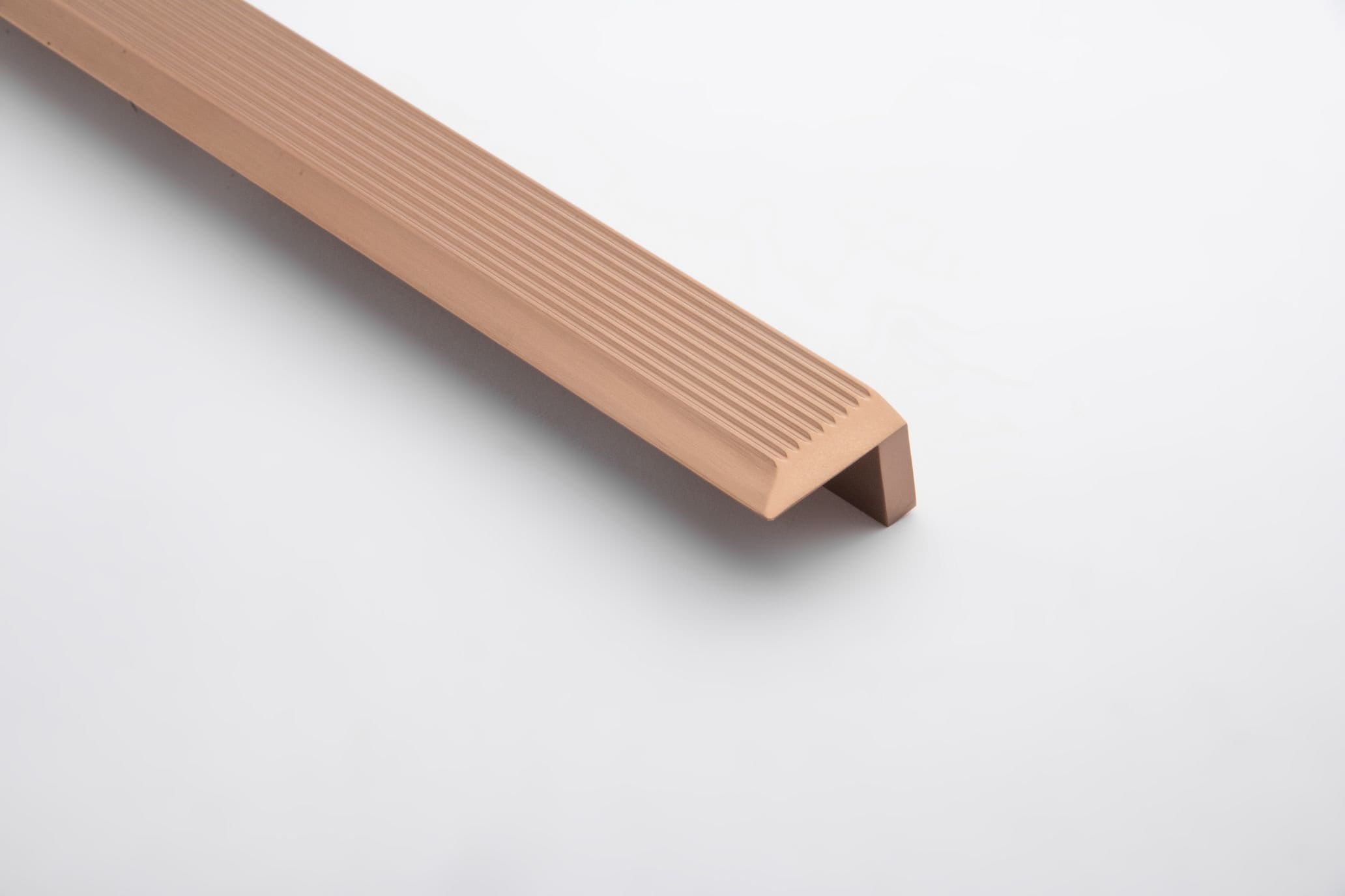 Modern L Shaped Linear Knurled Handle for Cabinets, Wardrobes, Drawers ...