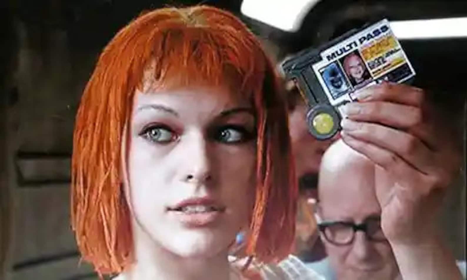 Multipass Fifth Element LeeLoo Dallas ID Card PVC Plastic - Etsy España