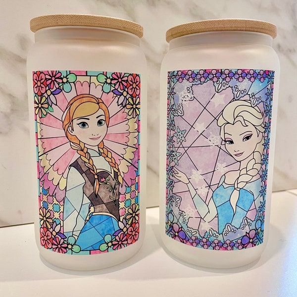 Stained Glass Frozen - Etsy