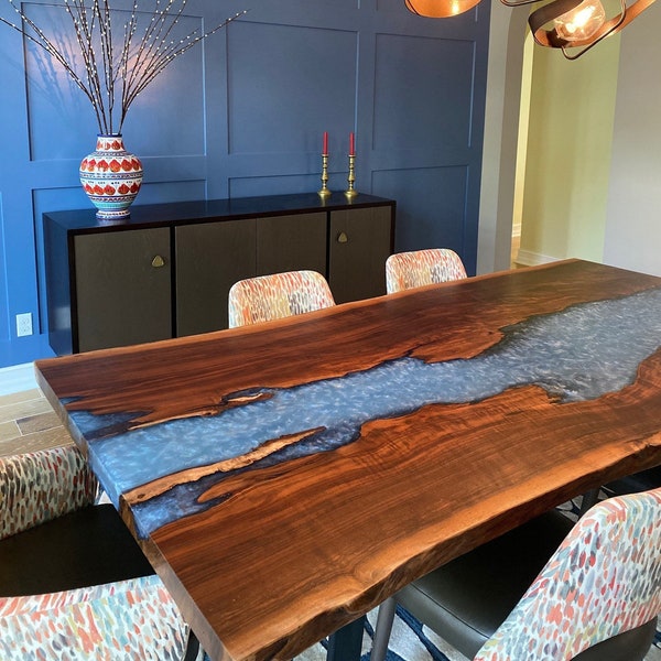 Resin Dining Table - Etsy
