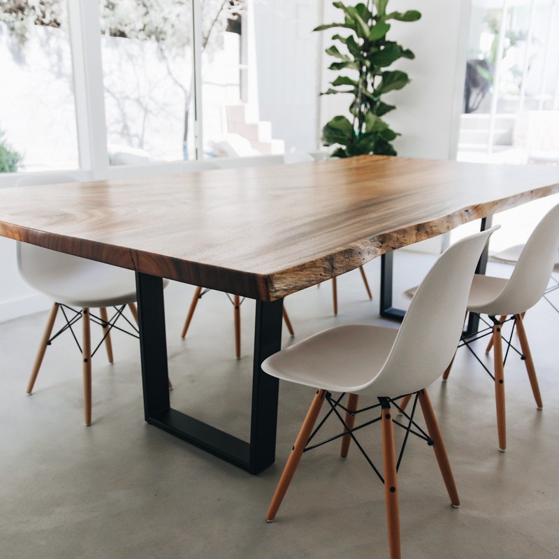 Live Edge Dining Table - Etsy