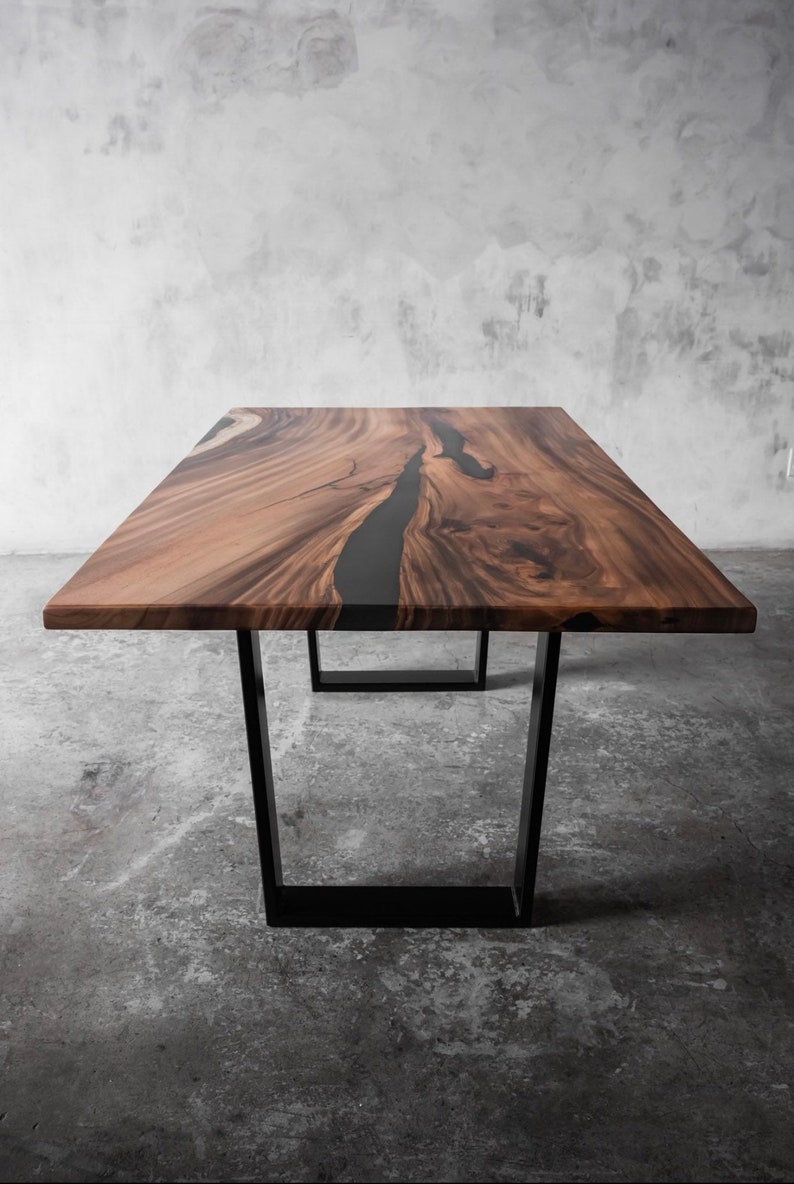 Monkeypod Home Office Desk / Dining Table - Etsy