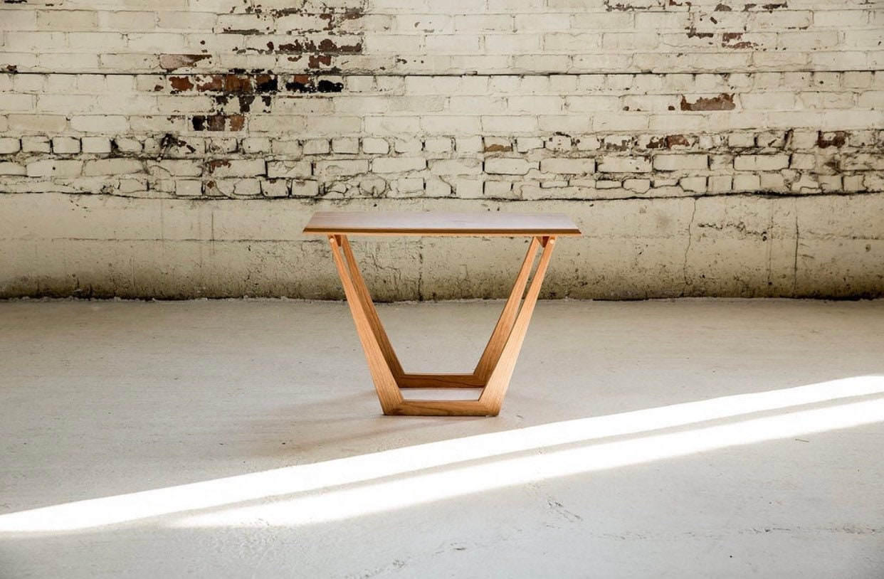 Minimalist End Table / Mid Century Modern End Table / Scandinavian Side ...