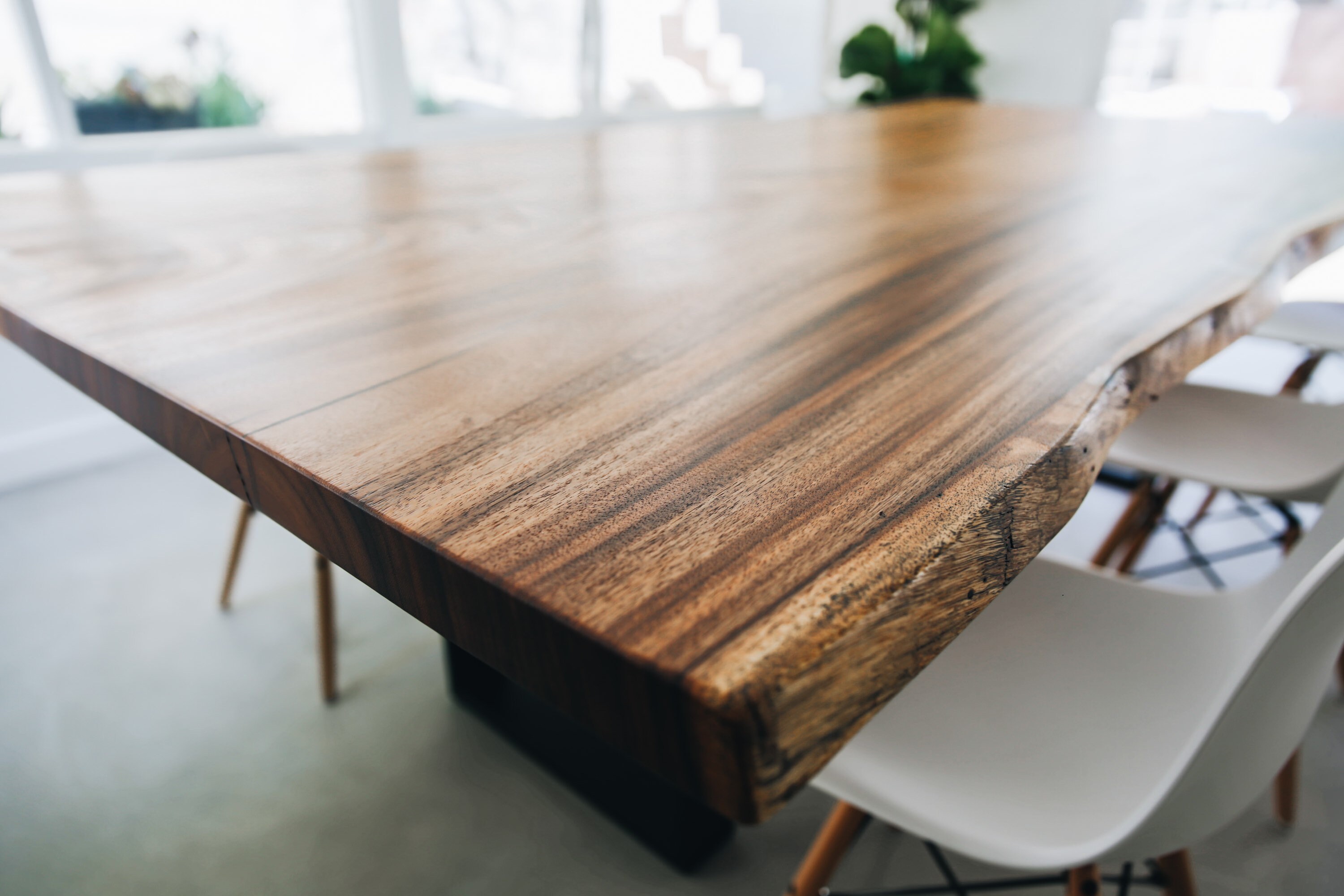 Live Edge Dining Table Monkeypod - Etsy