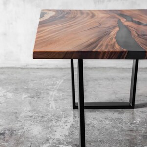 Monkeypod Home Office Desk / Dining Table - Etsy