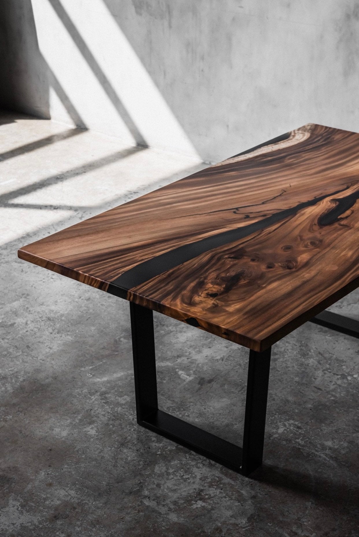 Monkeypod Home Office Desk / Dining Table - Etsy