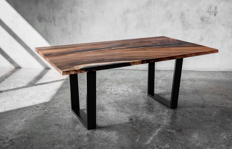 Monkeypod Home Office Desk / Dining Table - Etsy