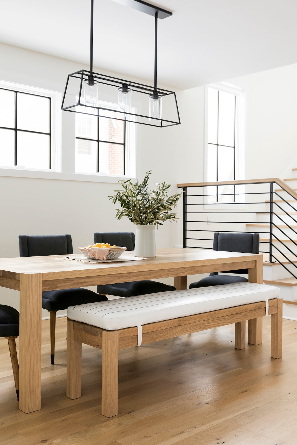 Parsons Dining Table White Oak - Etsy