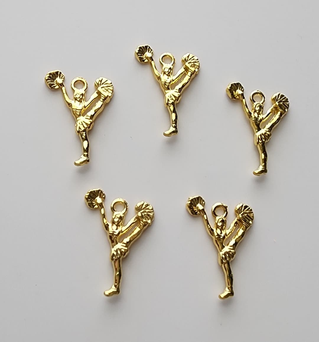 Alloy Cheerleader Charms - Etsy