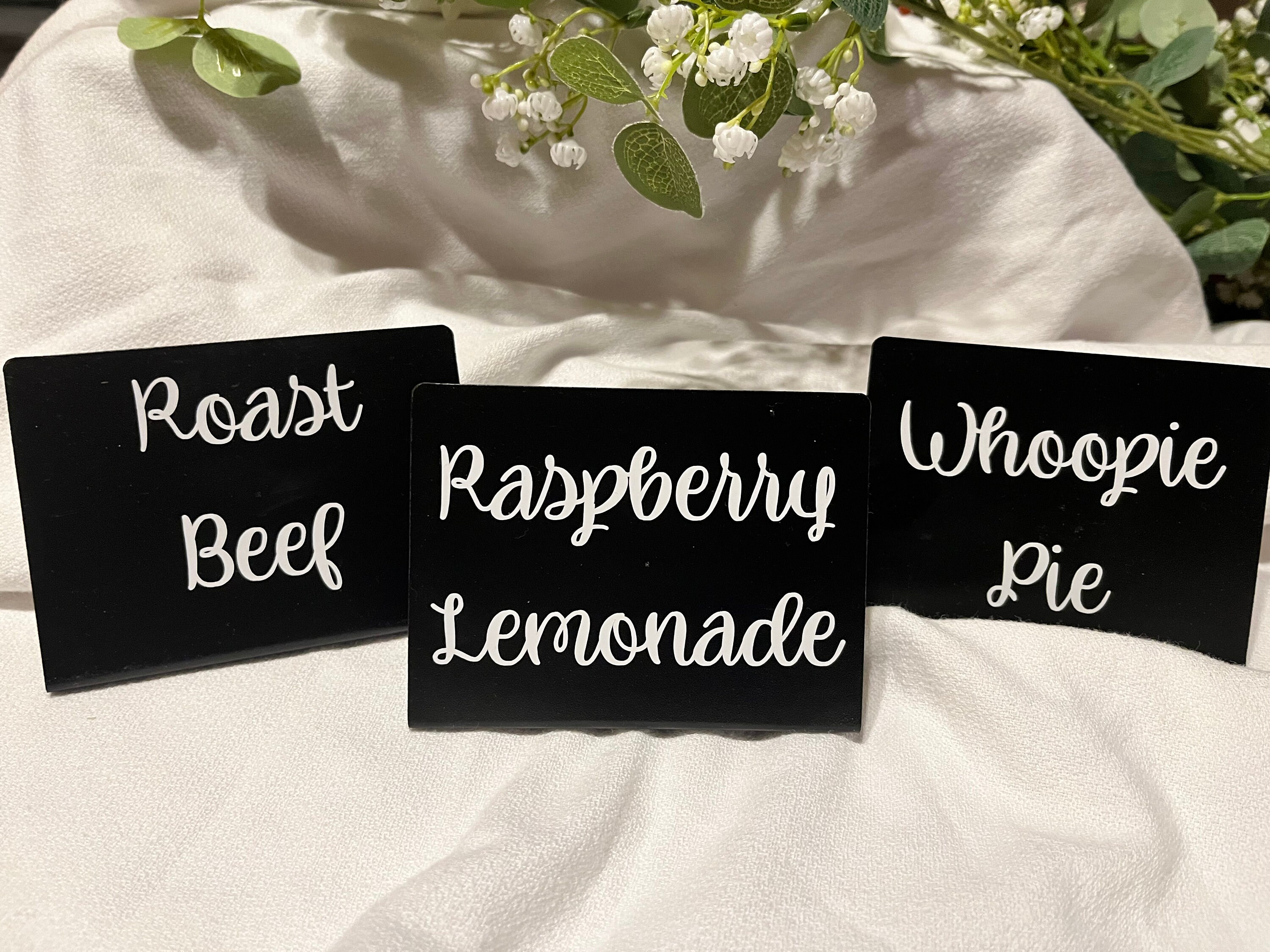 Wedding Reception Table Signs - Etsy