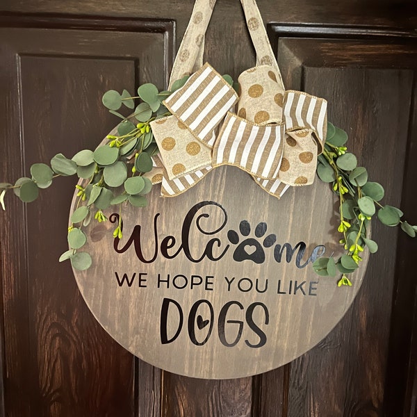 Hanging Door Sign - Etsy
