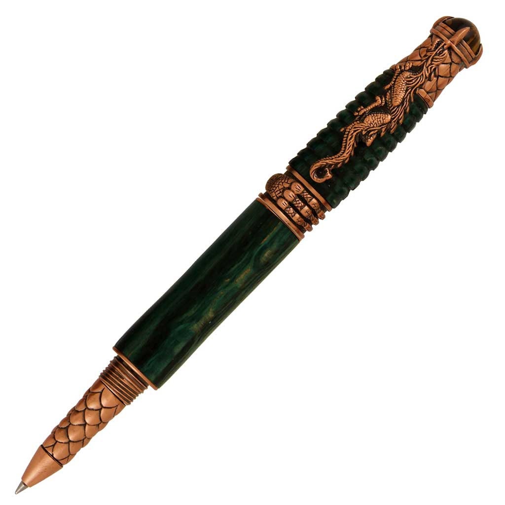 Dragon Pen Fountain Pen or Roller Ball Ink Pen Multiple Finishes ...