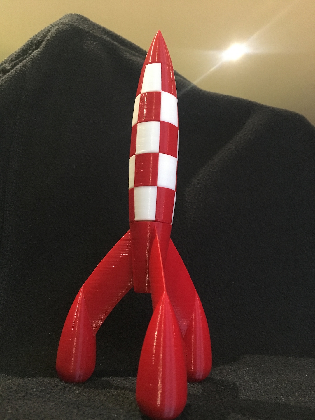 Fusée de Tintin imprimée en 3D - Etsy France